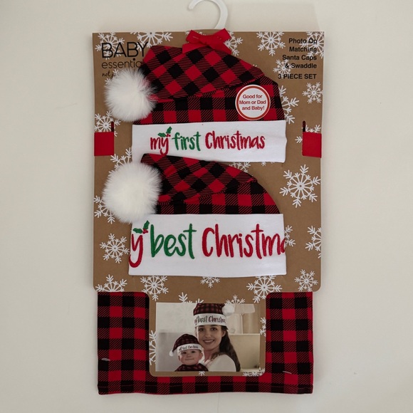 Baby Essentials | Matching Sets | New Matching Red Plaid Hats Light ...